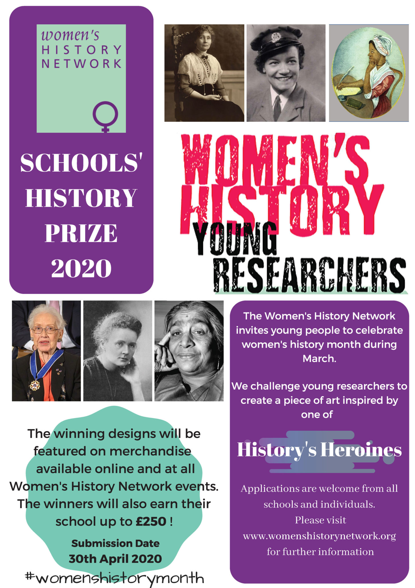 WHN SCHOOLS HISTORY PRIZE 2020 EXHIBITION – Women's History Network