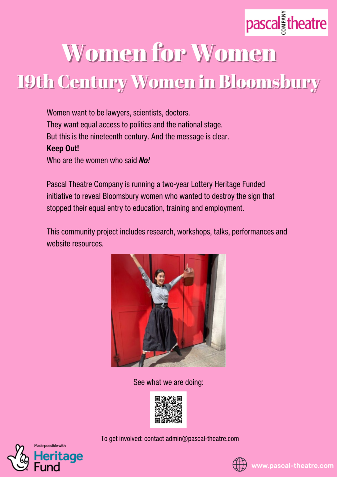 Pascal Theatre Company: Celebrating remarkable 19th century women in ...